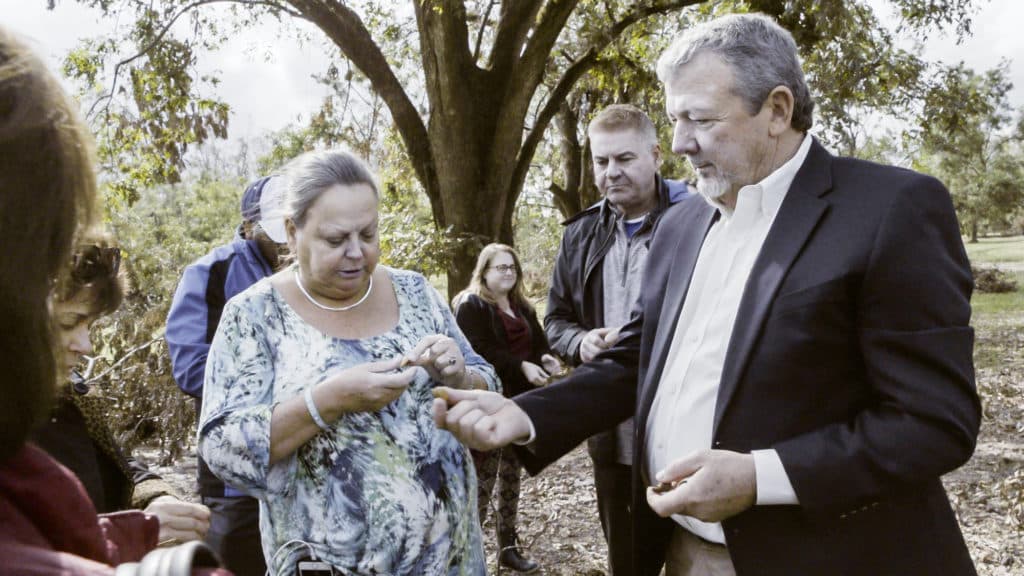 Gena, Morgan, Dan York _ ILovePecans